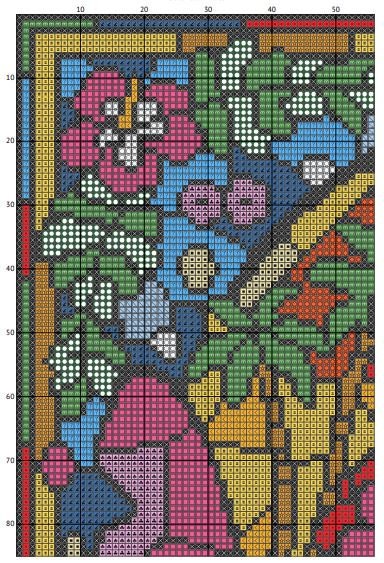 Stitch Stained Glass Cross Stitch Pattern - Etsy UK