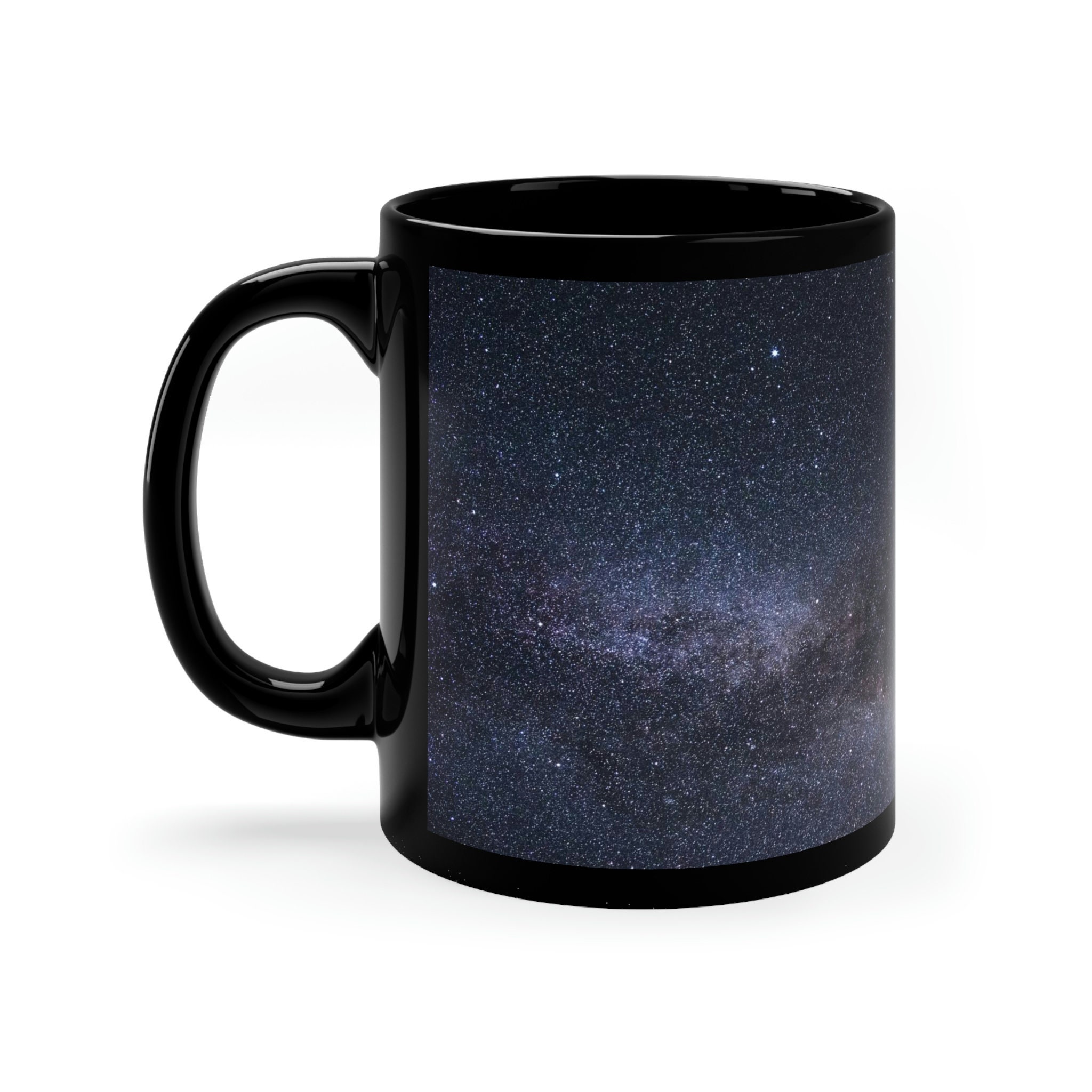 Black Galaxy Mug Outer Space Mug Universe Coffee Mug Celestial Coffee ...