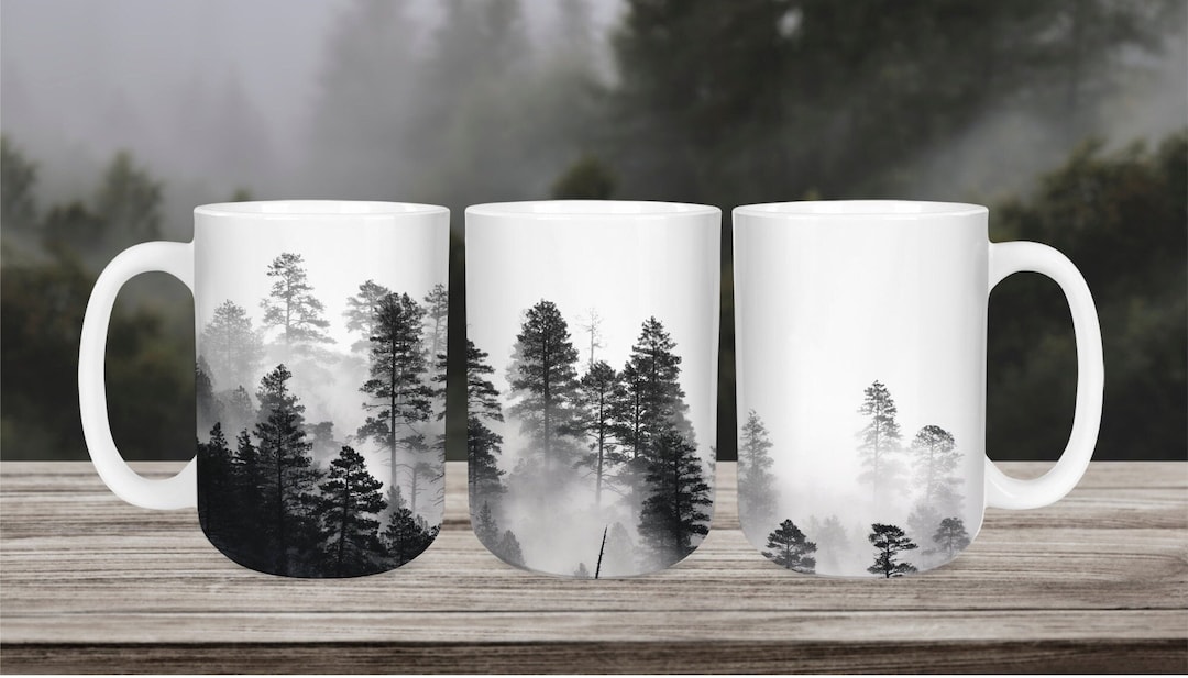Tree Mug Tree Coffee Mug Tree Lover Mug Nature Lover Mug Mug With Trees ...