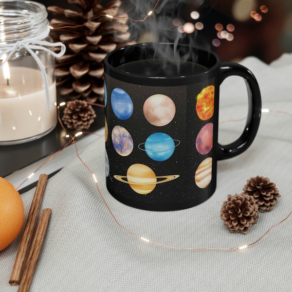 Planets Mug - Etsy