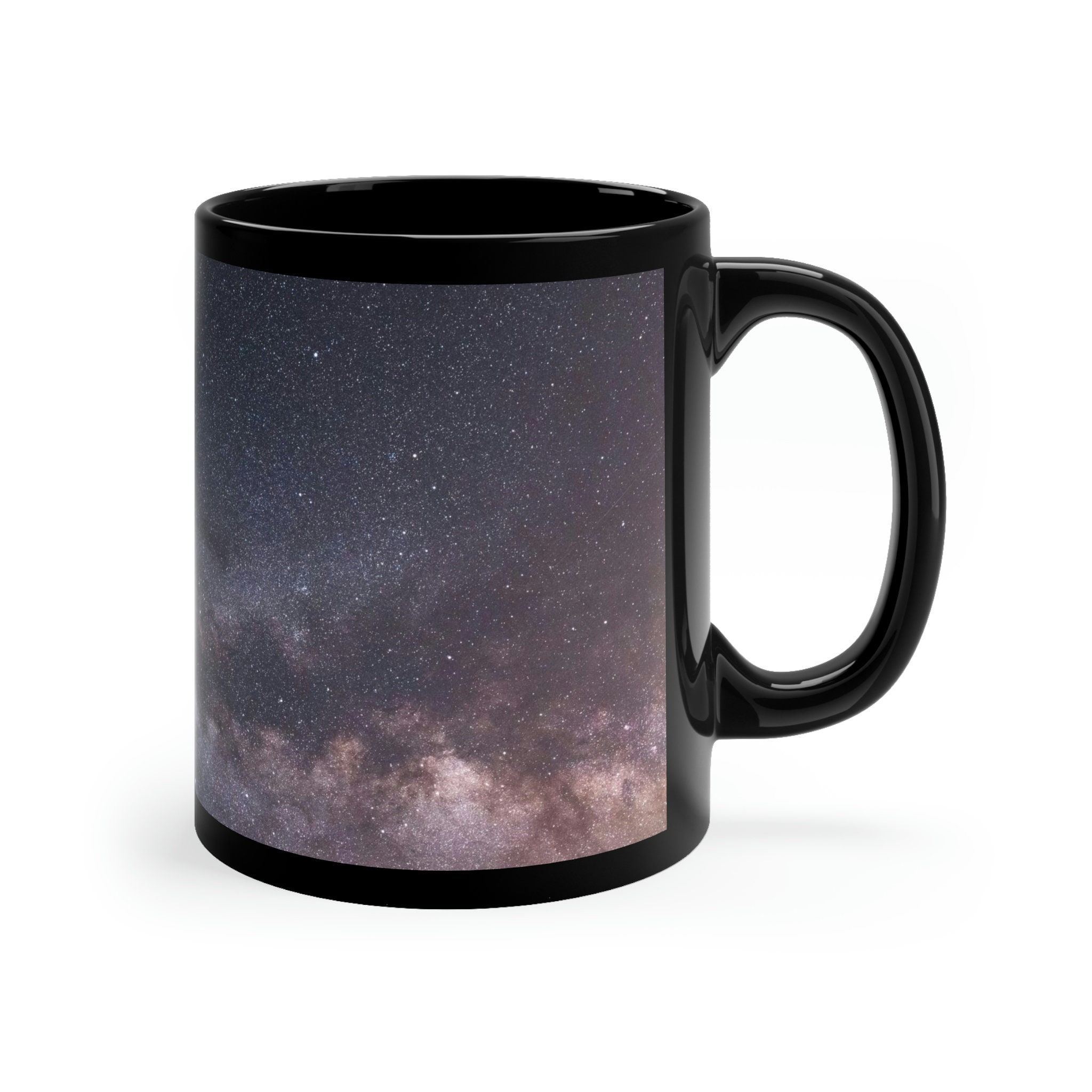 Black Galaxy Mug Outer Space Mug Universe Coffee Mug Celestial Coffee ...
