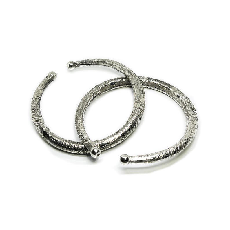 Oxidized Toe Kada/anklet Kada/leg Kada – Traditional Rajasthani Jewelry ...