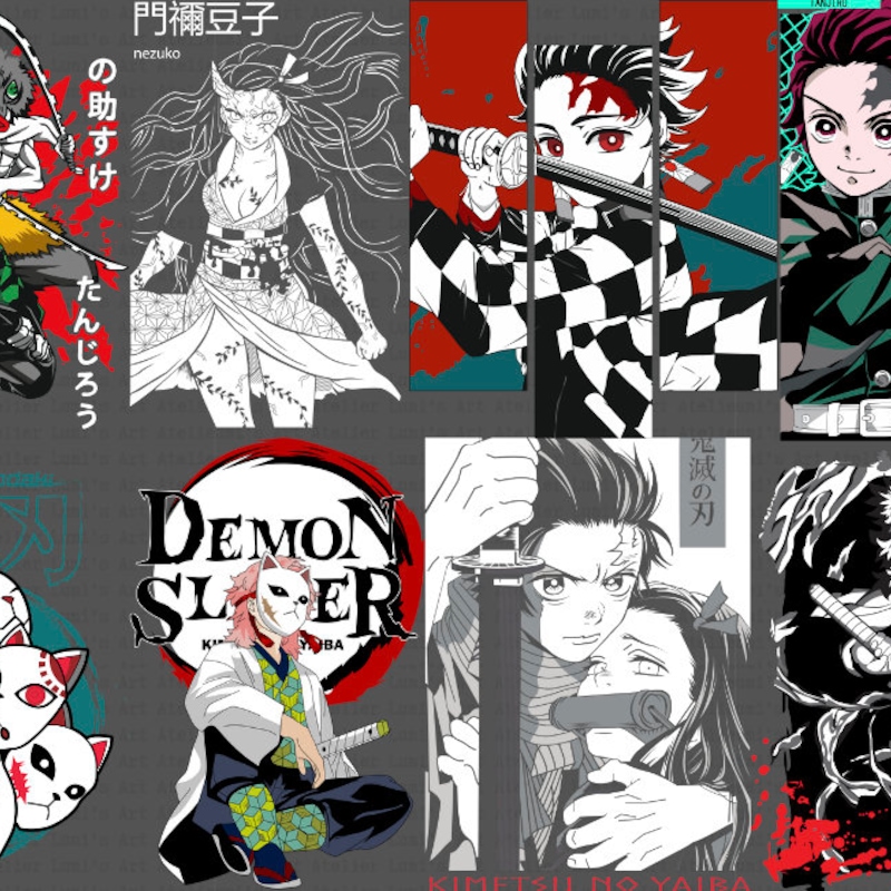 Demon Slayer - Etsy