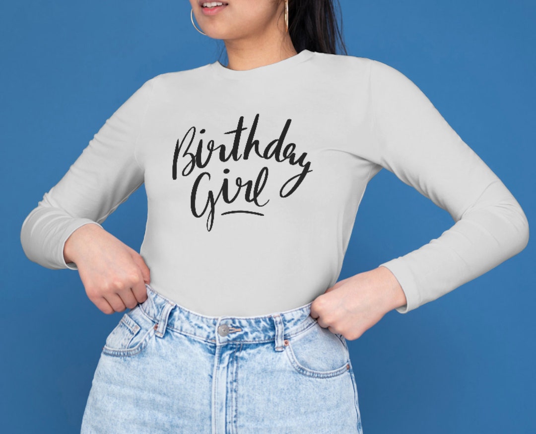 Birthday Girl Digital Design - Etsy