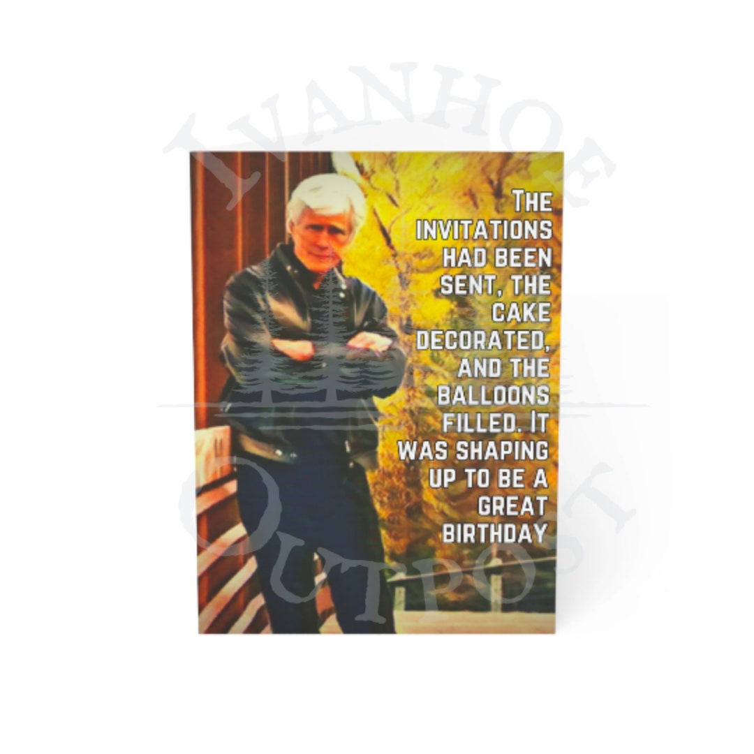 Dateline Keith Morrison Birthday Card, Dateline Birthday Card, True ...