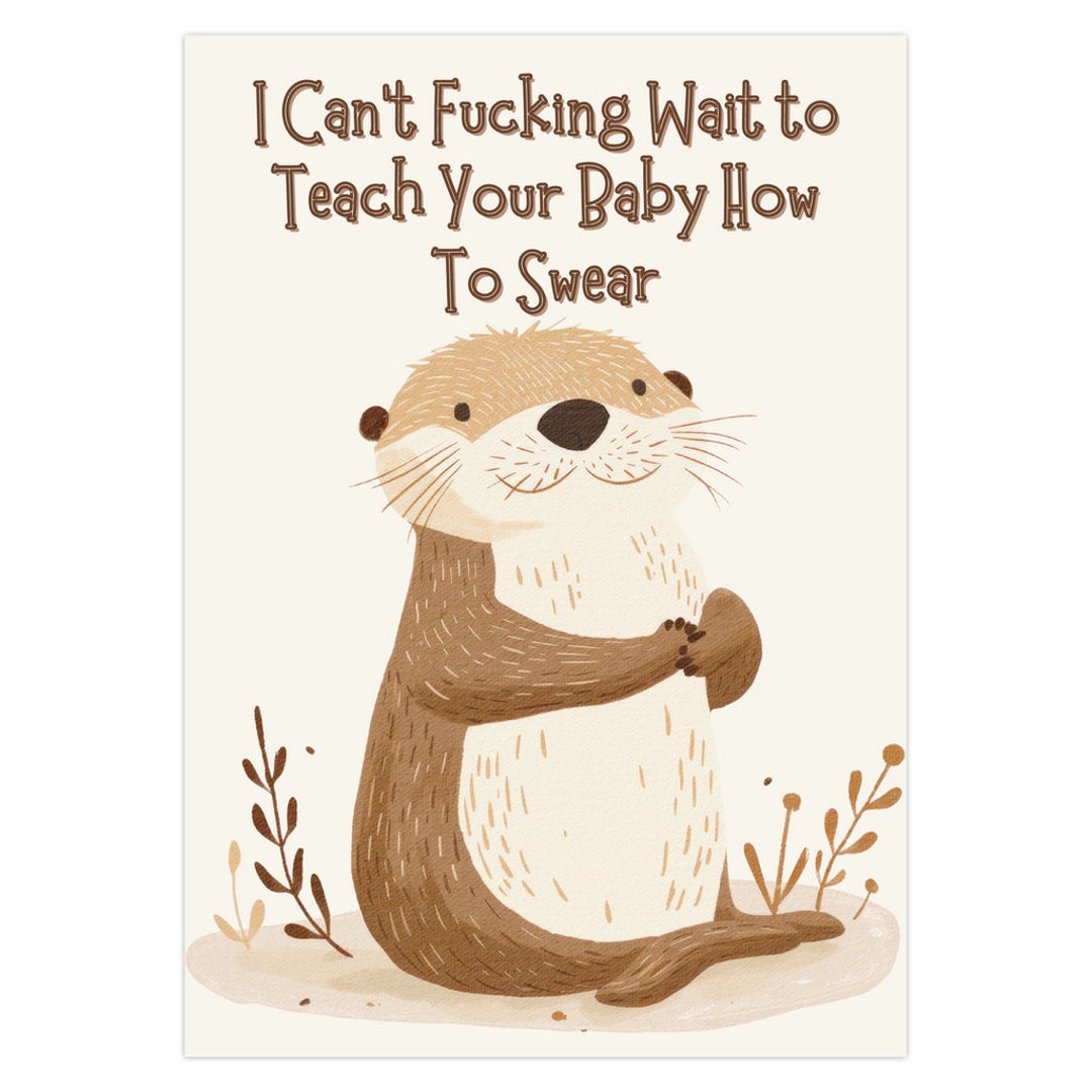 Inappropriate Baby Shower Card | Rude Greetings | Having A Baby ...