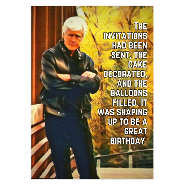 Dateline Birthday Card - Etsy