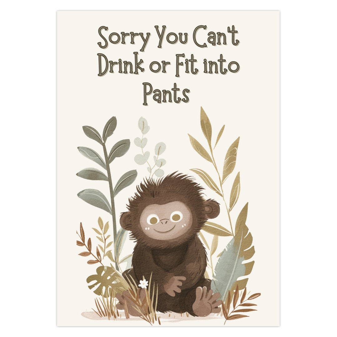 Inappropriate Baby Shower Card | Wine Friend Greeting | Having A Baby ...