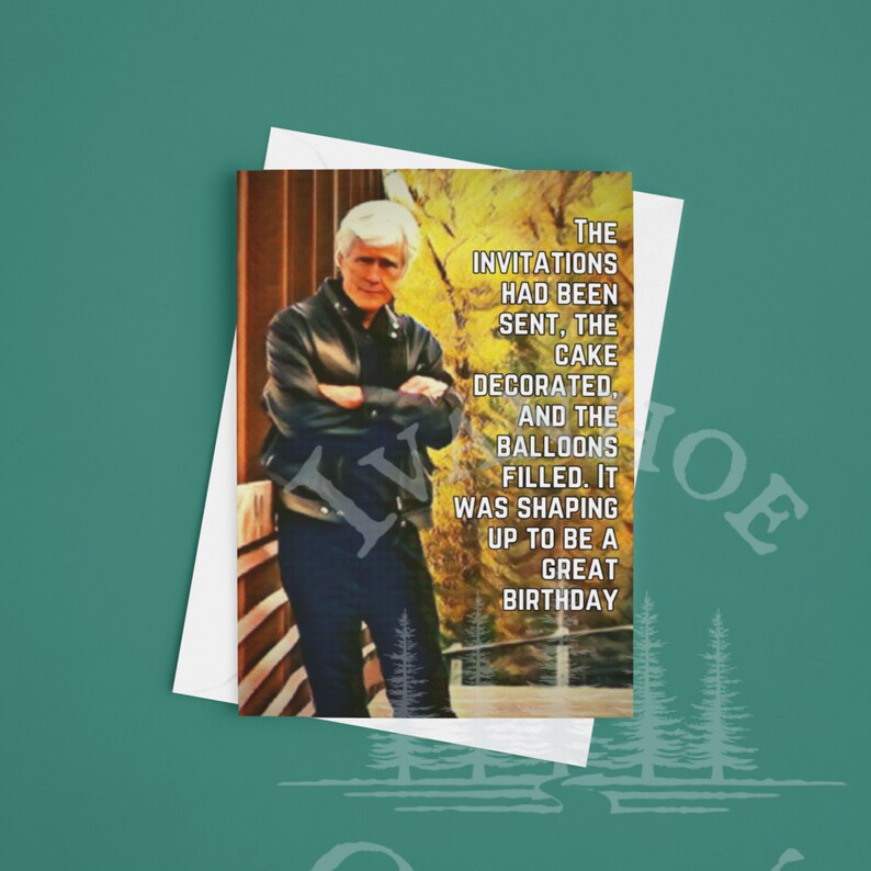 Dateline Keith Morrison Birthday Card, Dateline Birthday Card, True ...