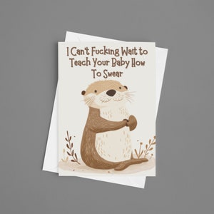 Inappropriate Baby Shower Card | Rude Greetings | Having A Baby ...