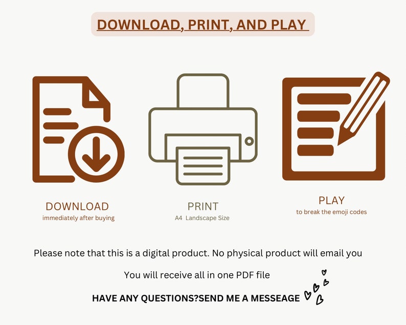 Kids Feelings Back to School Emoji Pictionary Game Printable - Etsy