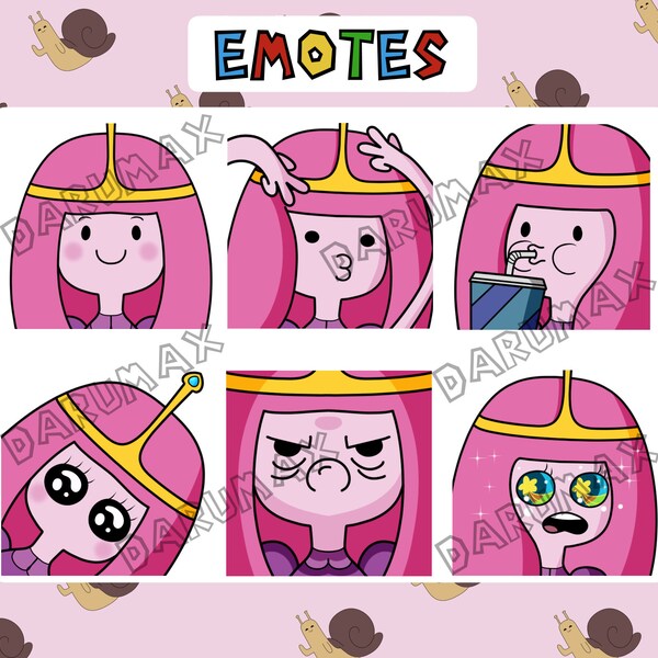 Adventure Time Emotes - Etsy