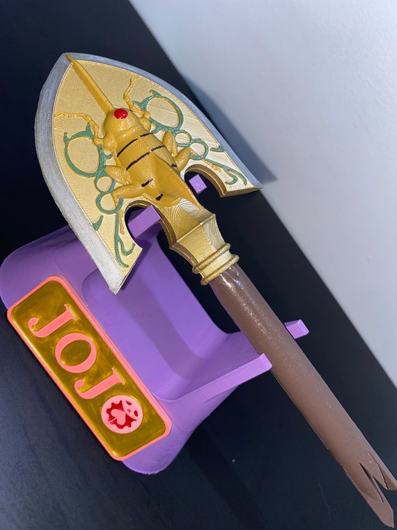 Jojo Stand Arrow Replica Stand Arrow Solid Metal Fan-Work JoJo Bizzare ...