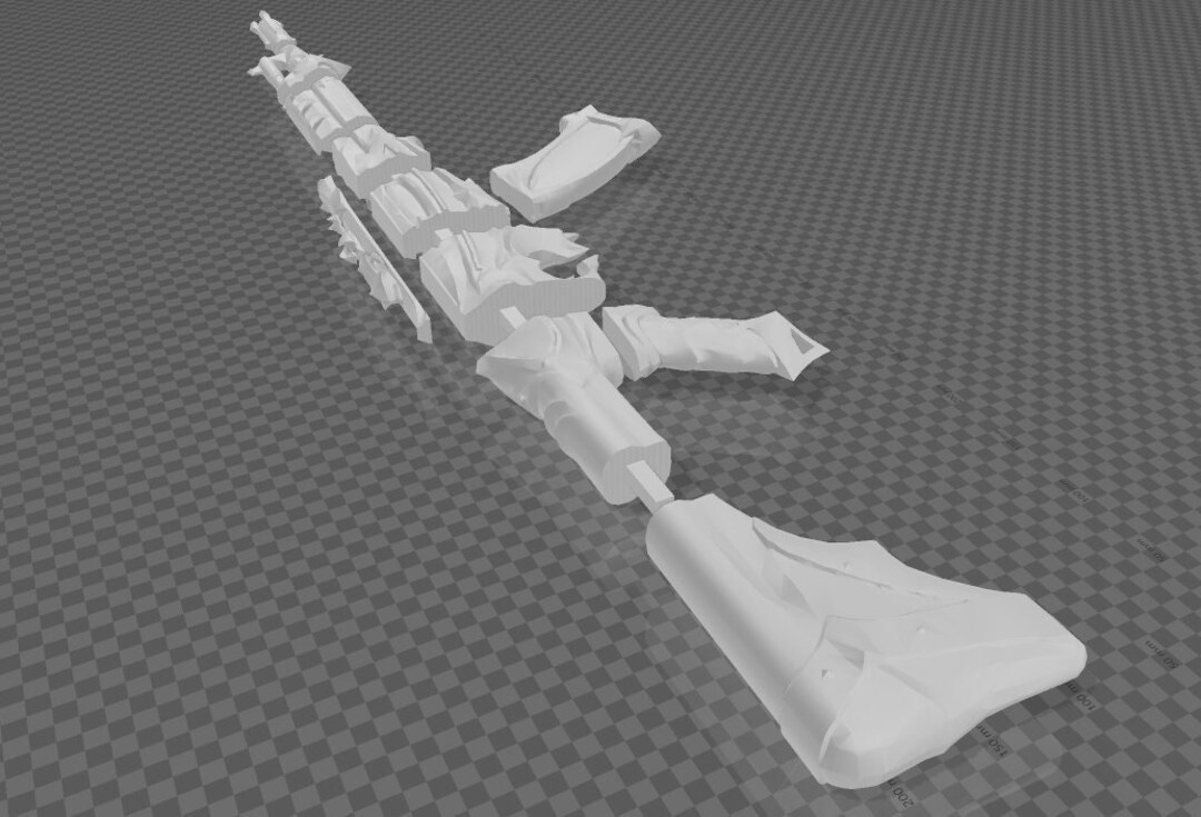 Fichier STL Valorant Reaver Vandal Pour Impression / Imprimable En 3d ...