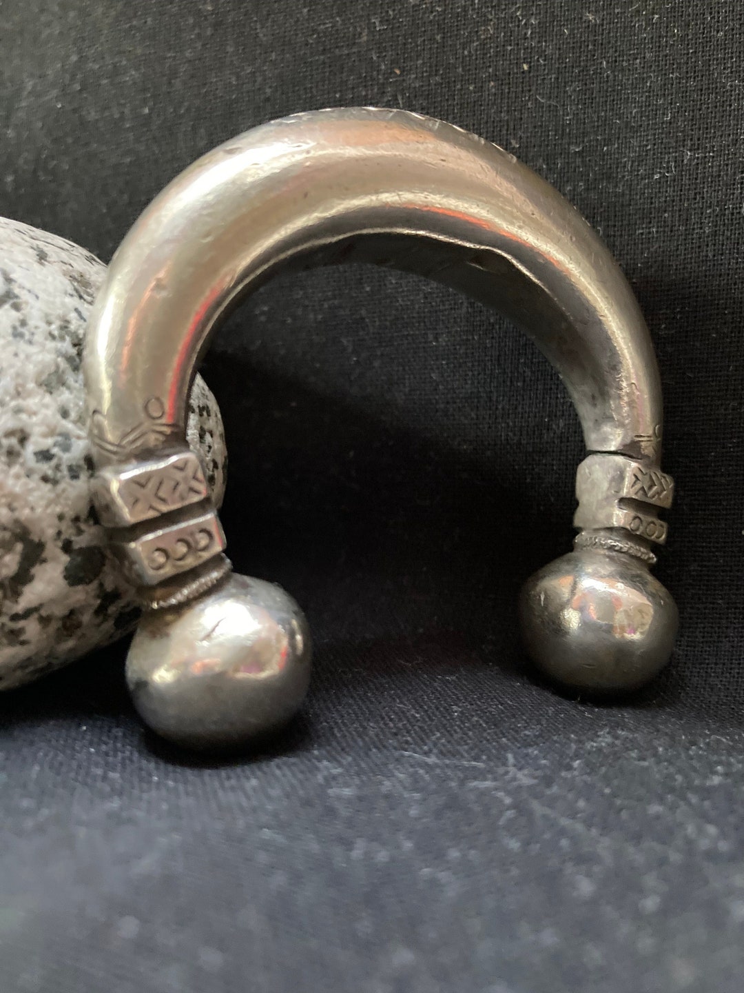 Old Fulani/peul Africa Bracelet, Purchased in Mali, African Silver ...