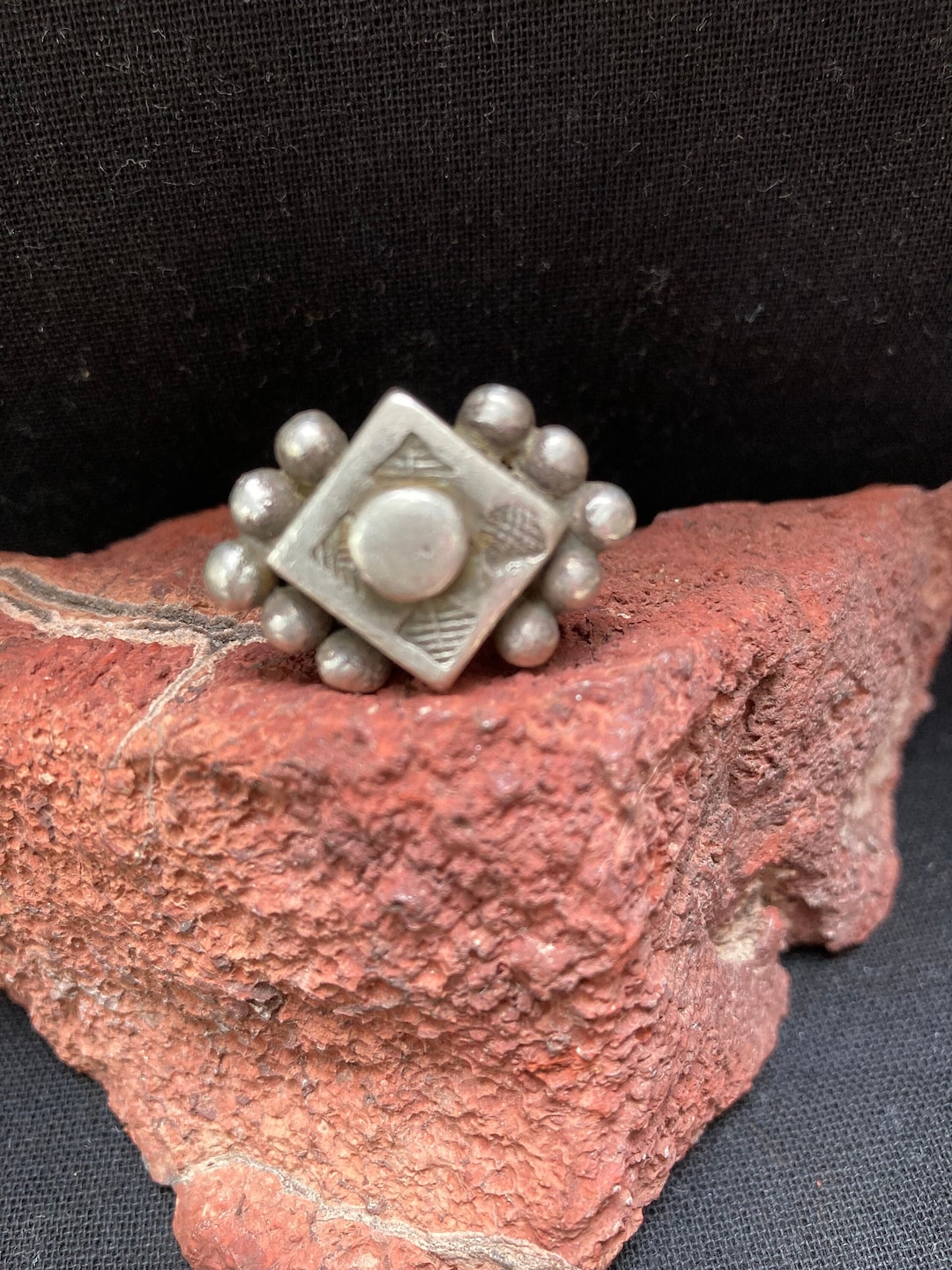 Old Sahel Fulani Tribal Ring, African Massive Ring, African Jewelry ...