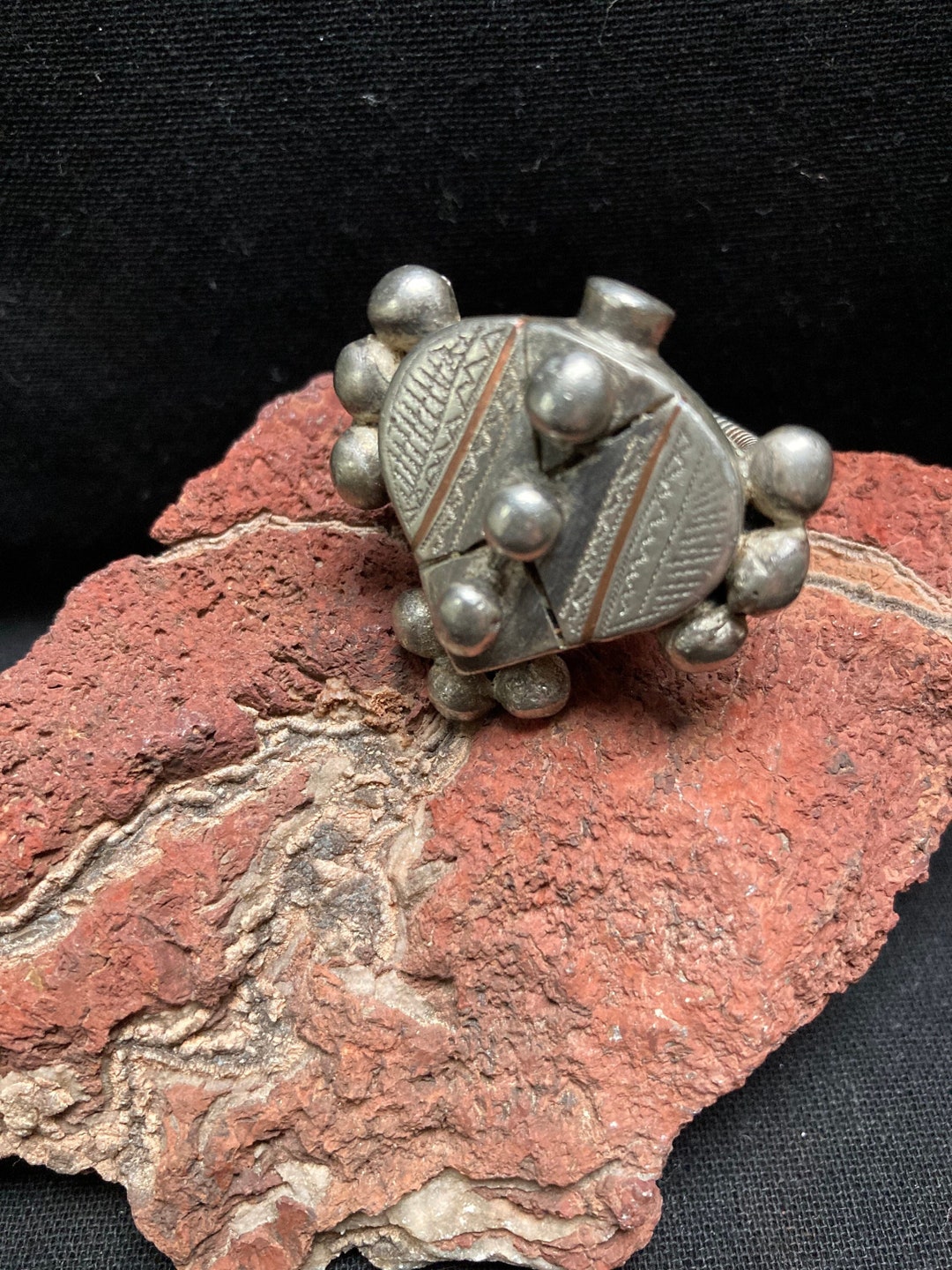 Old Sahel Fulani Tribal Ring, Solid African Silver Ring, Sarakole ...