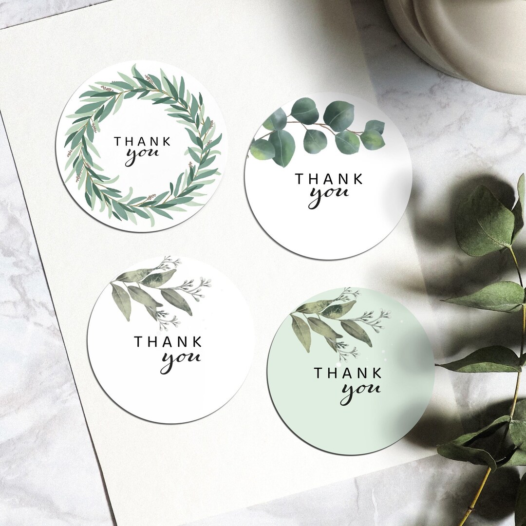 Printable Thank You Label / Gift Tag for Showing You - Etsy