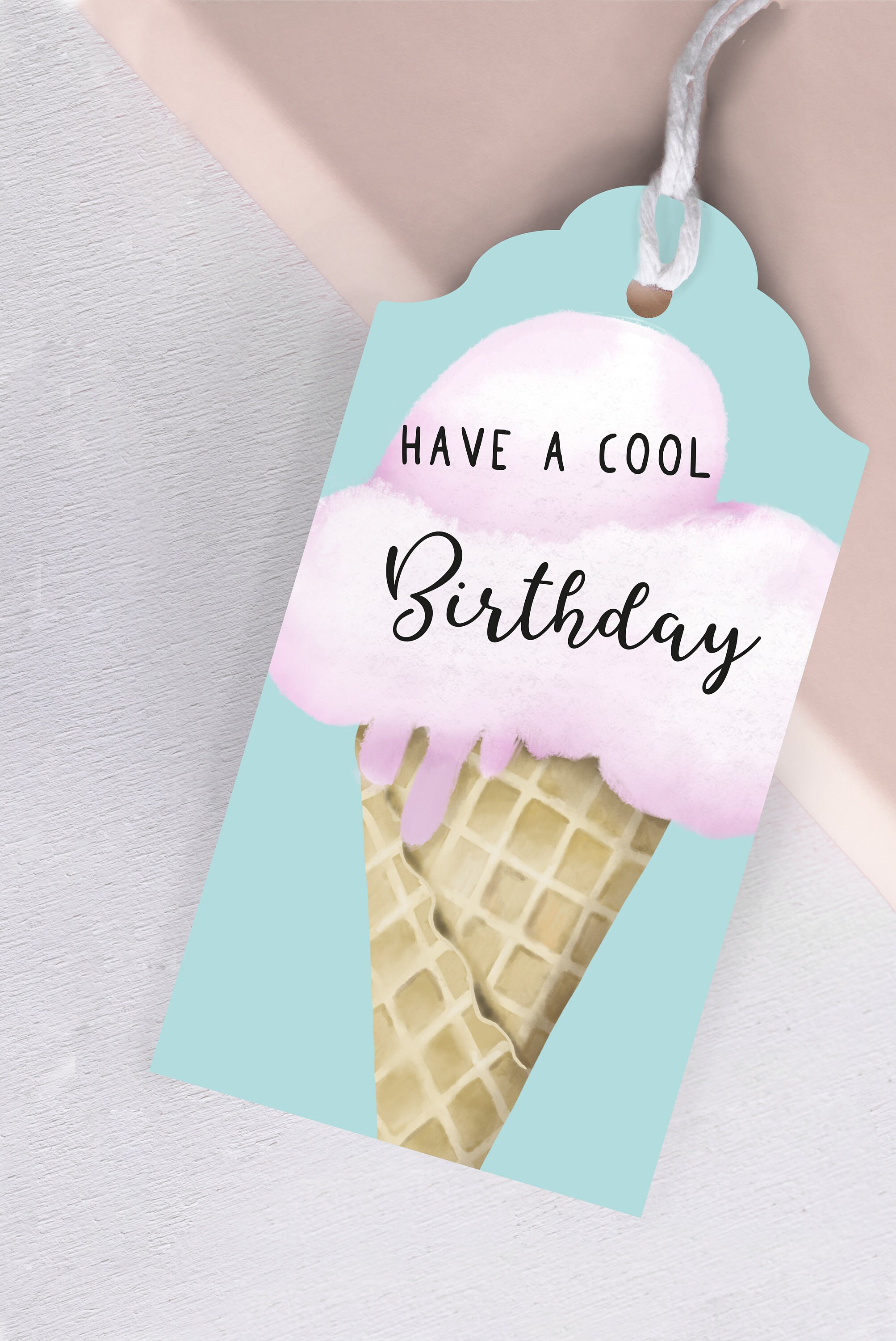 Printable Birthday Gift Tags / Labels. Watercolor Tags. Instant ...