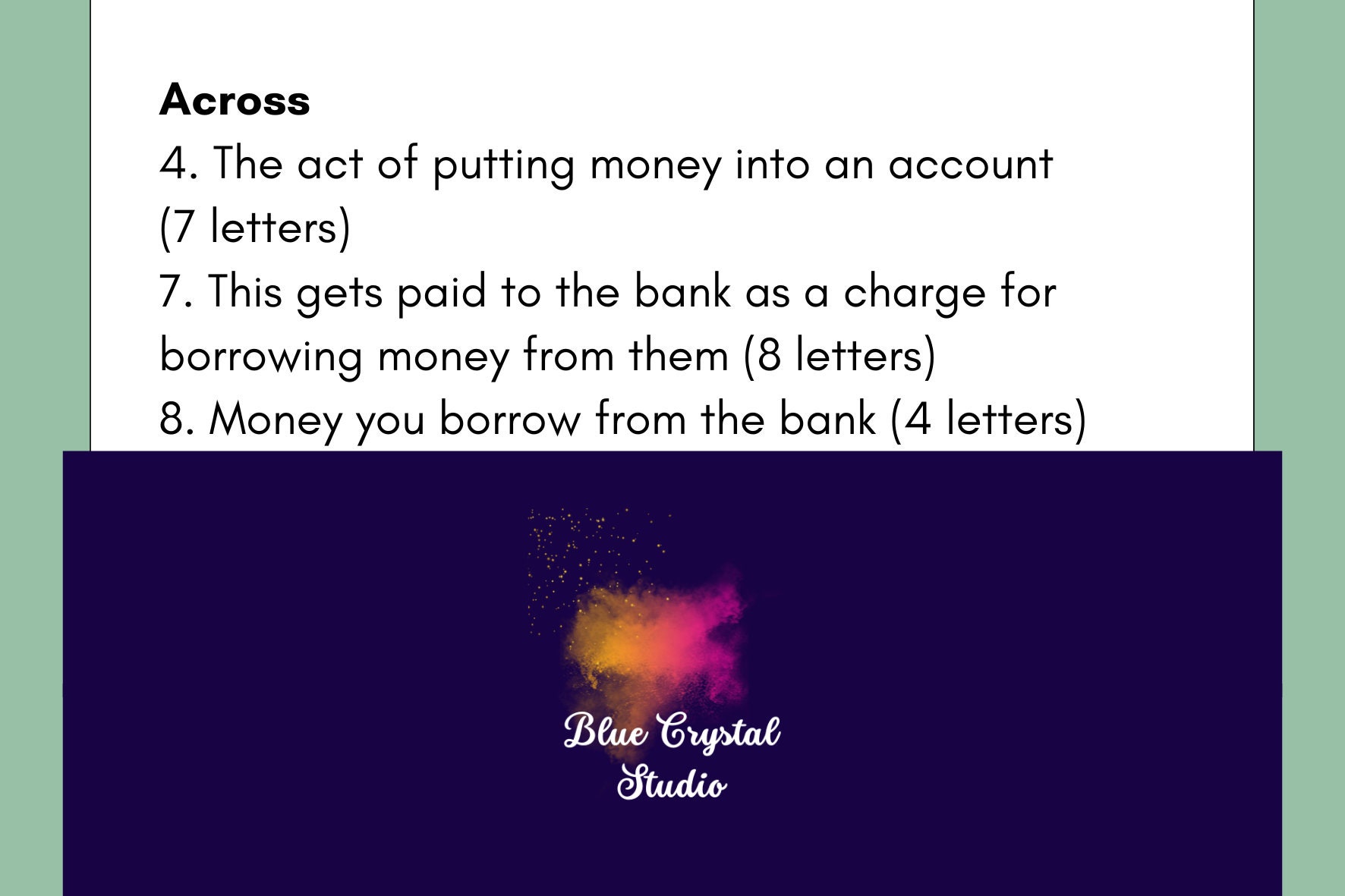 Printable Money and Finance Worksheets (PDF) - Pack of 5 A4 Sheets - 12 ...