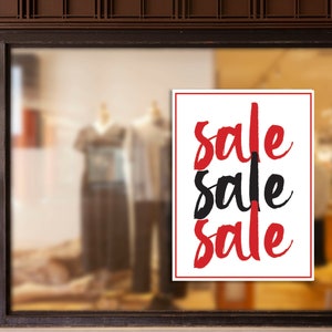 RETAIL SALE Sign Bundle I Download & Print I Store Signs I Posters I ...