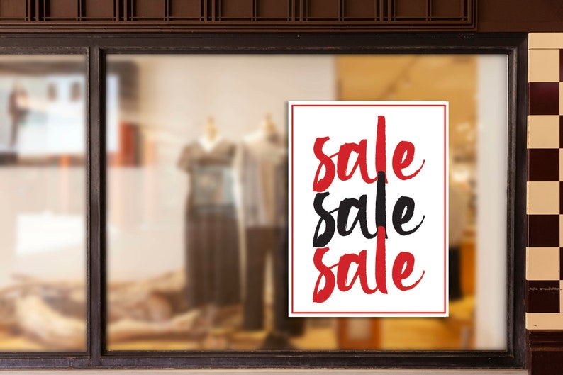 DOWNLOAD & PRINT I Retail Sale Sign Bundle I Store Signs I Posters I ...