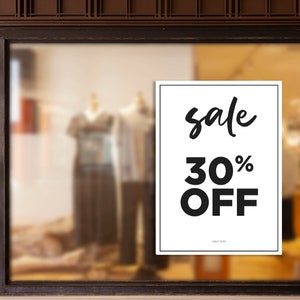 Printable Retail Signs | Modern Store Signage (digital Download - Etsy