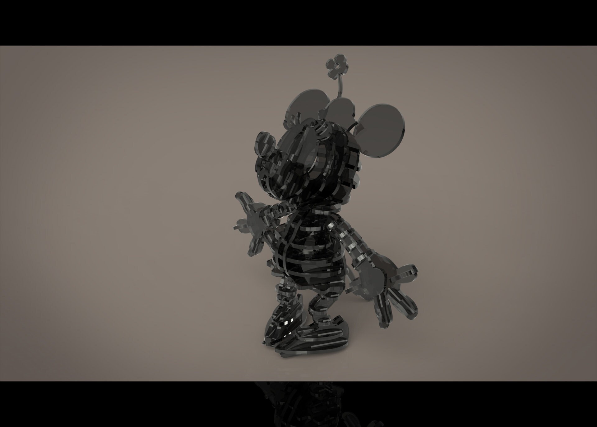 3D Minnie Mouse Vector for Laser Machines, Engraving, Cnc Machines - Etsy