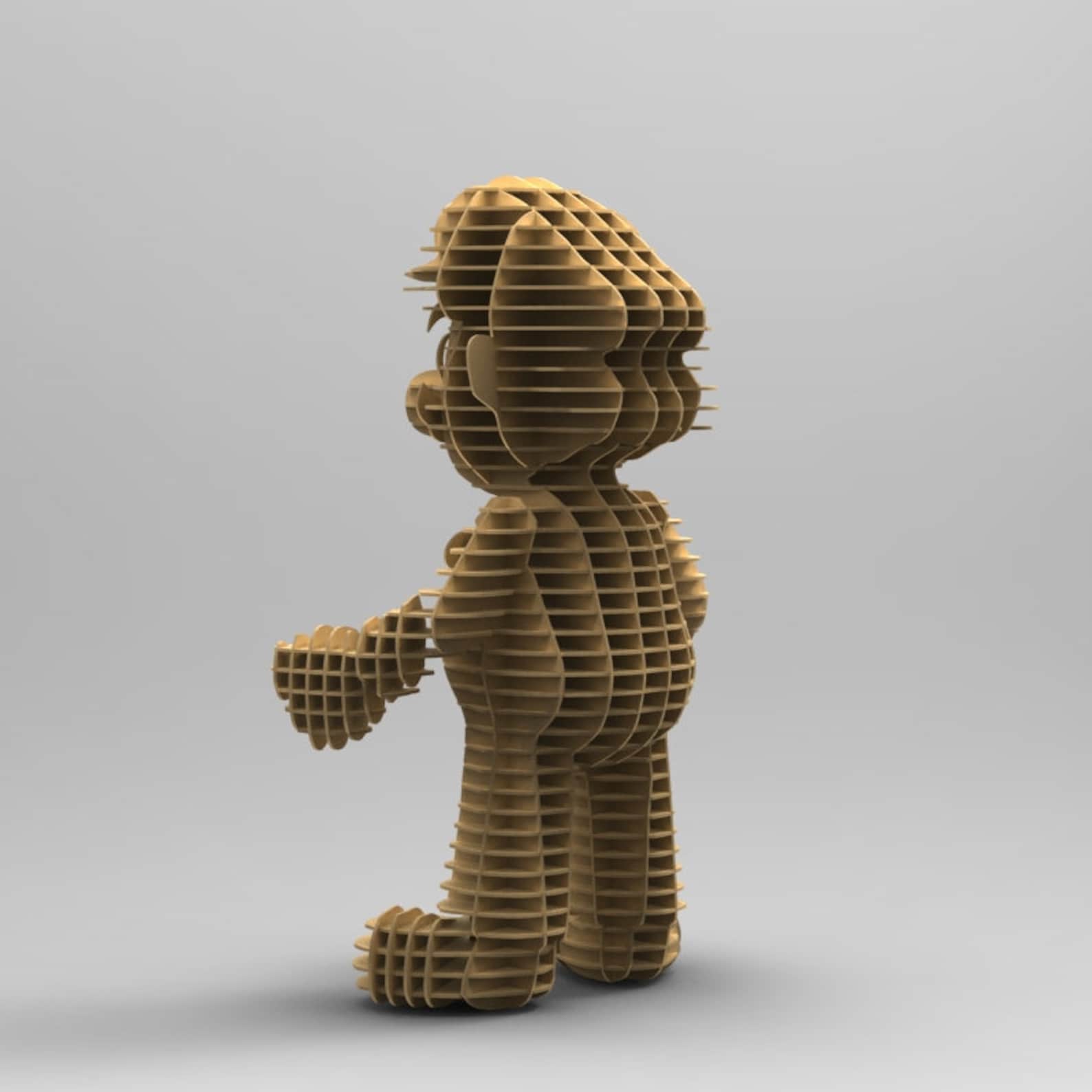 Mario Bross Vector Professional DXF Vectors for Laser Machines ...