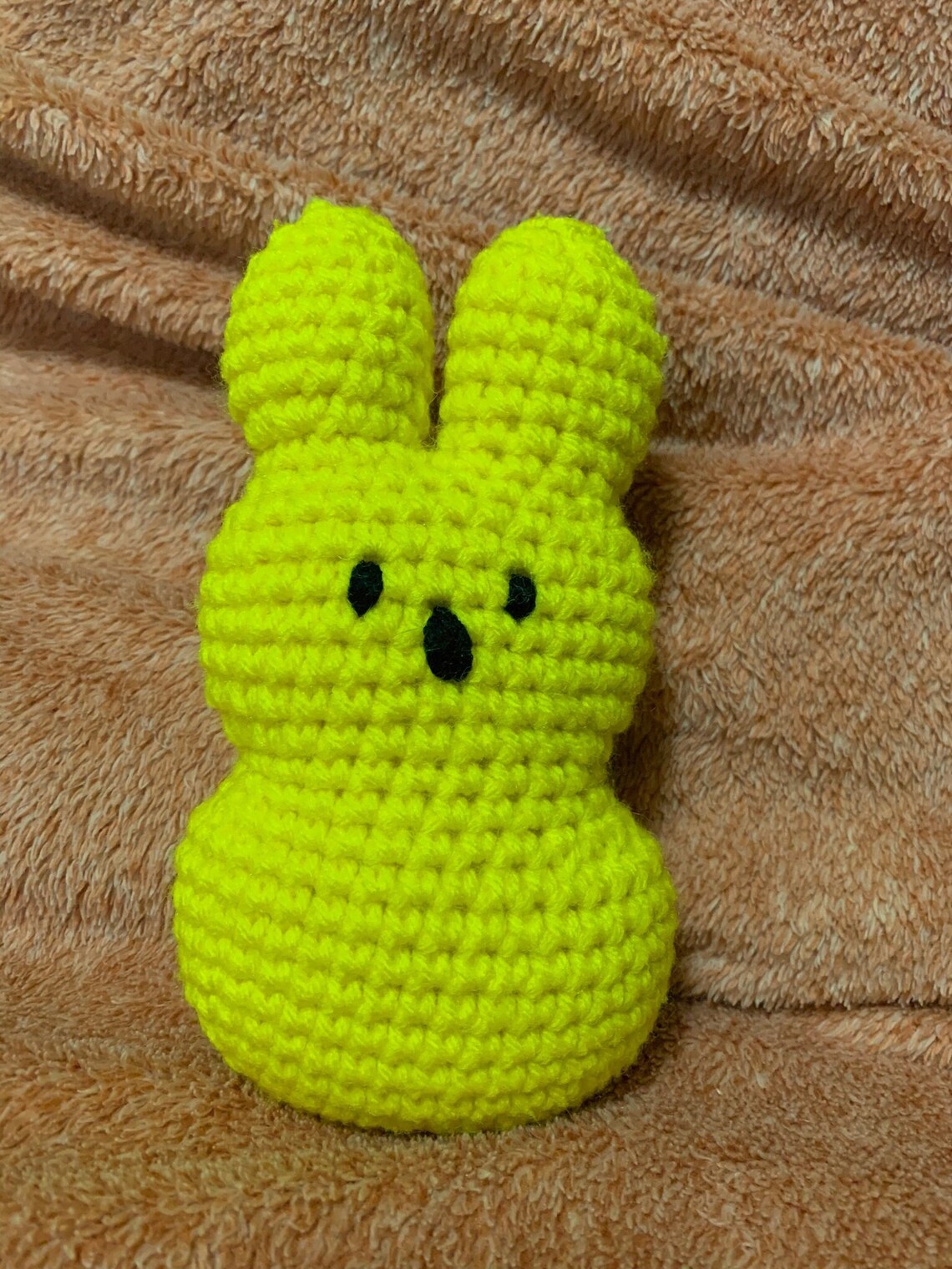 Yellow Easter Bunny Peep - Etsy