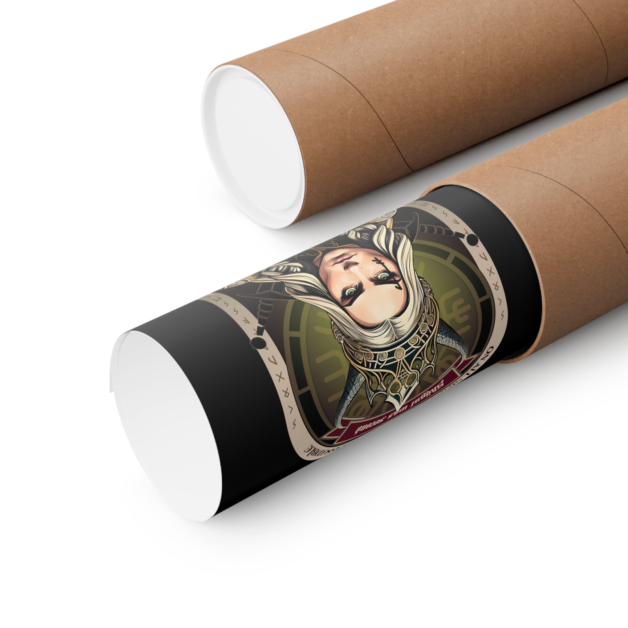 Valkyrie Poster Norse Pagan Skogul Print on Fine Art Paper ...