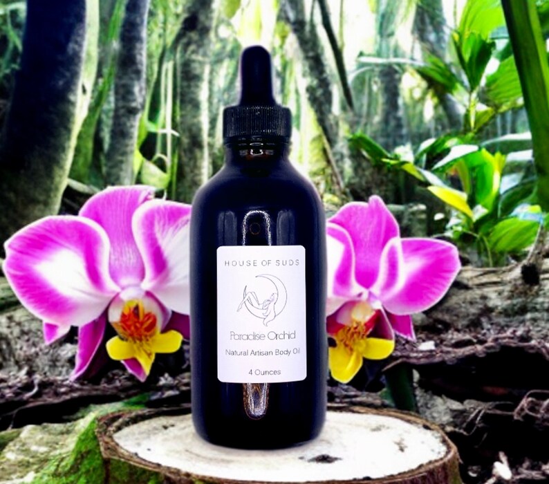 Paradise Orchid Artisan Body Oil Handcrafted With Essential Oils - Etsy
