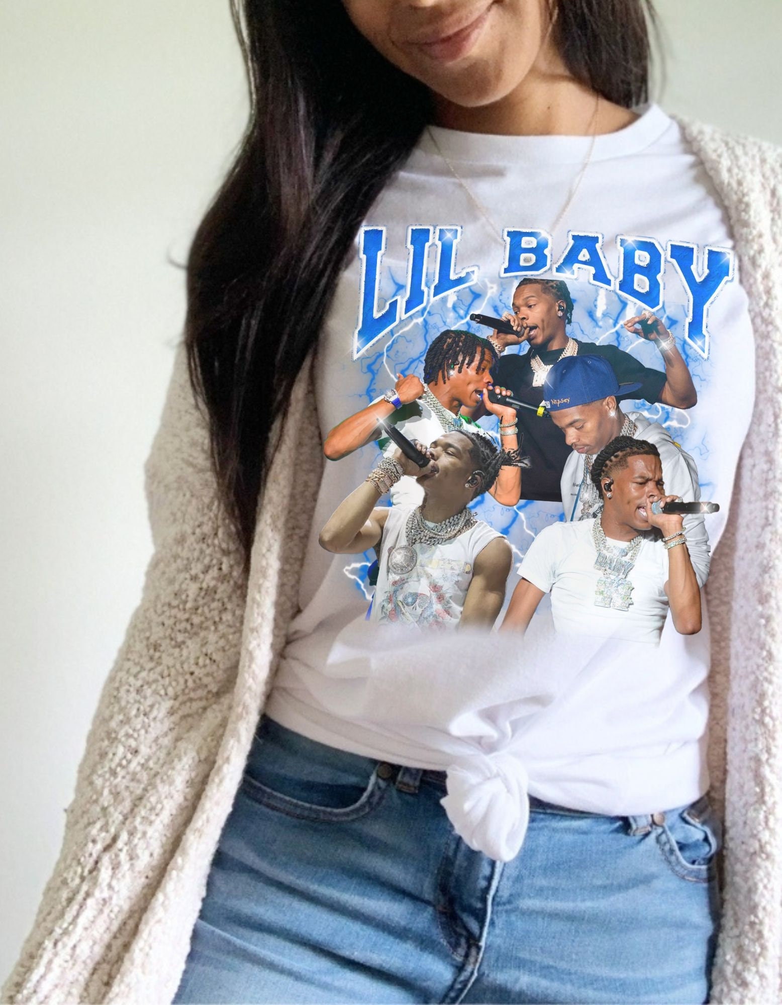 Lil Baby, Lil Baby Tshirt, Vintage Lil Baby Shirt, Retro Lil Baby ...