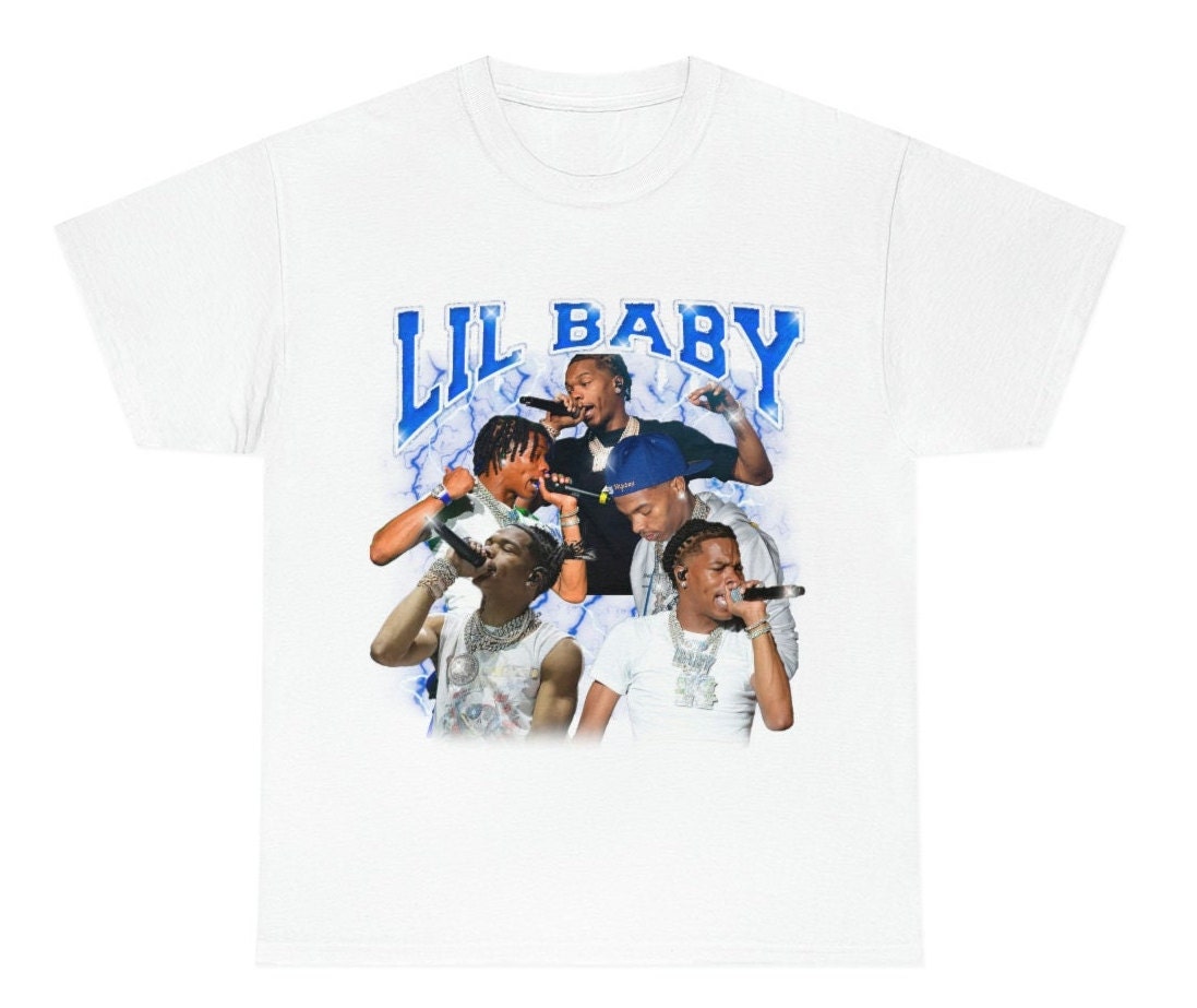 Lil Baby, Lil Baby Tshirt, Vintage Lil Baby Shirt, Retro Lil Baby ...