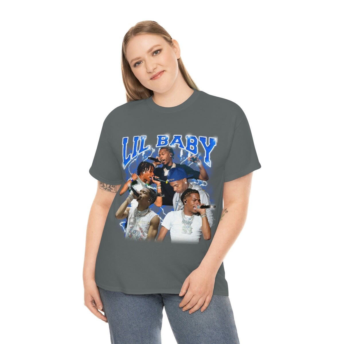 Lil Baby, Lil Baby Tshirt, Vintage Lil Baby Shirt, Retro Lil Baby ...