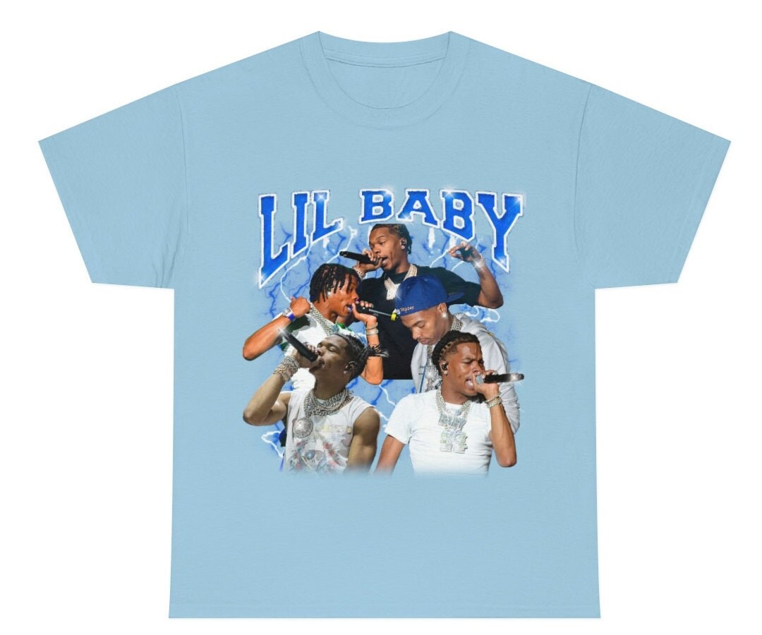 Lil Baby, Lil Baby Tshirt, Vintage Lil Baby Shirt, Retro Lil Baby ...