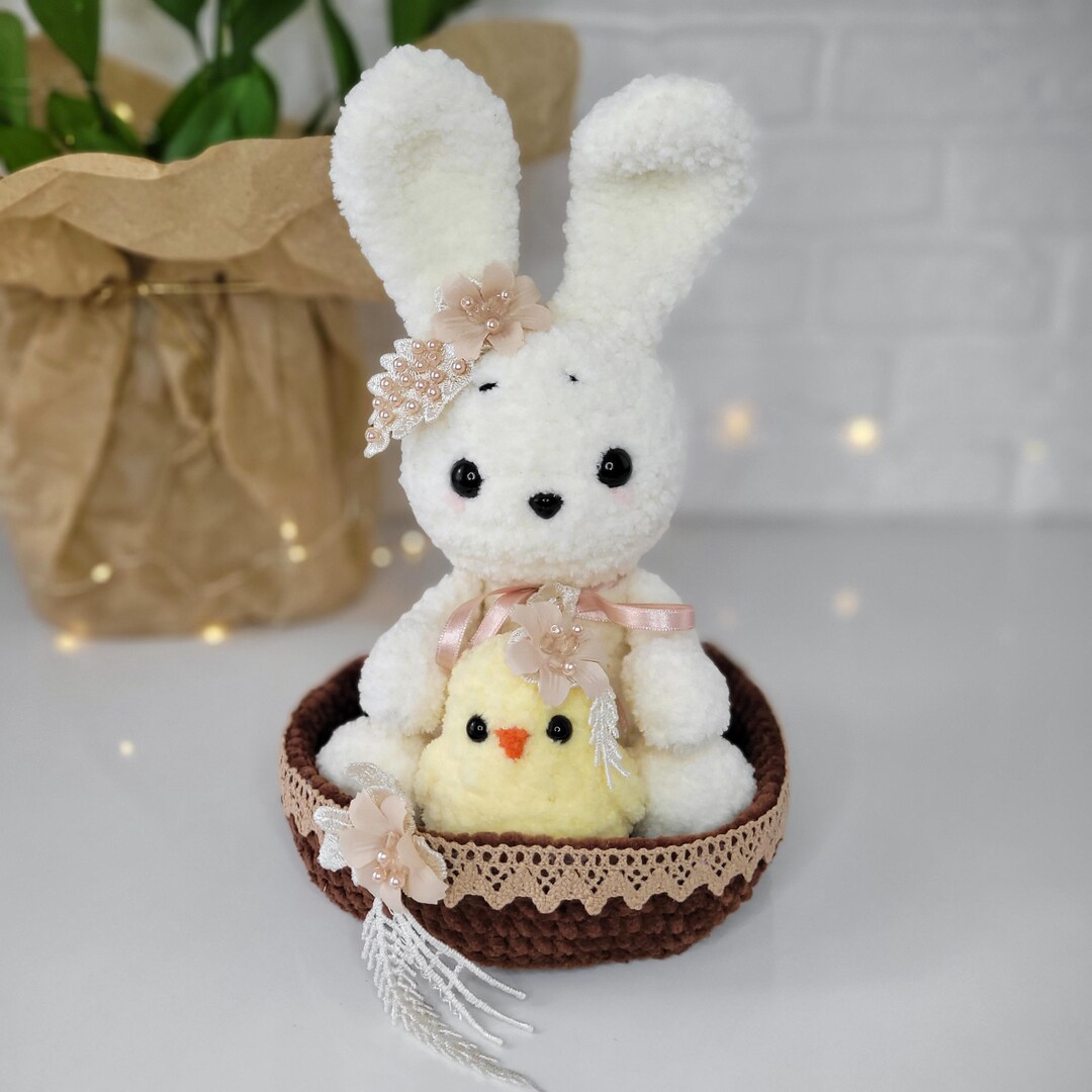 Easter Basket, Easter Bunny, Easter Chick, Cute Plushies, Amigurumis ...