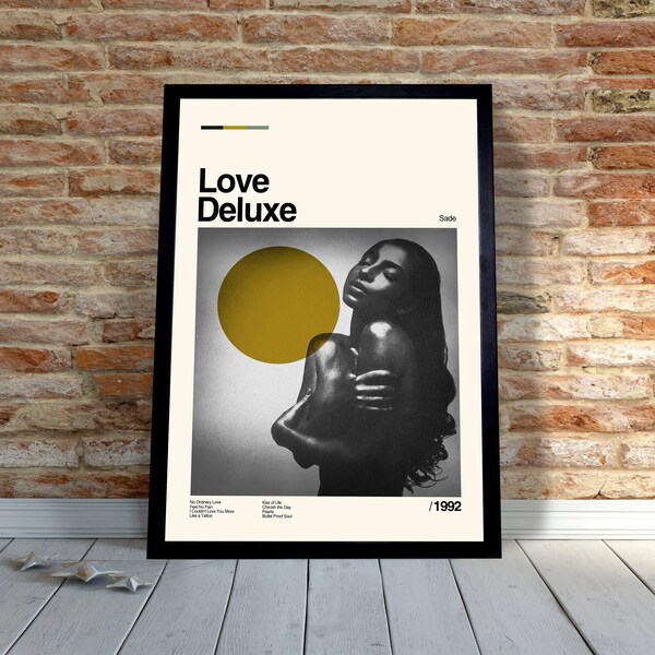 Sade Love Deluxe Poster - Etsy