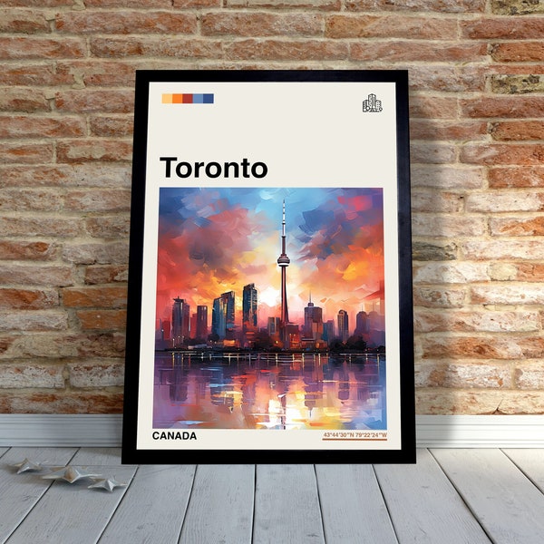 Toronto Poster - Etsy