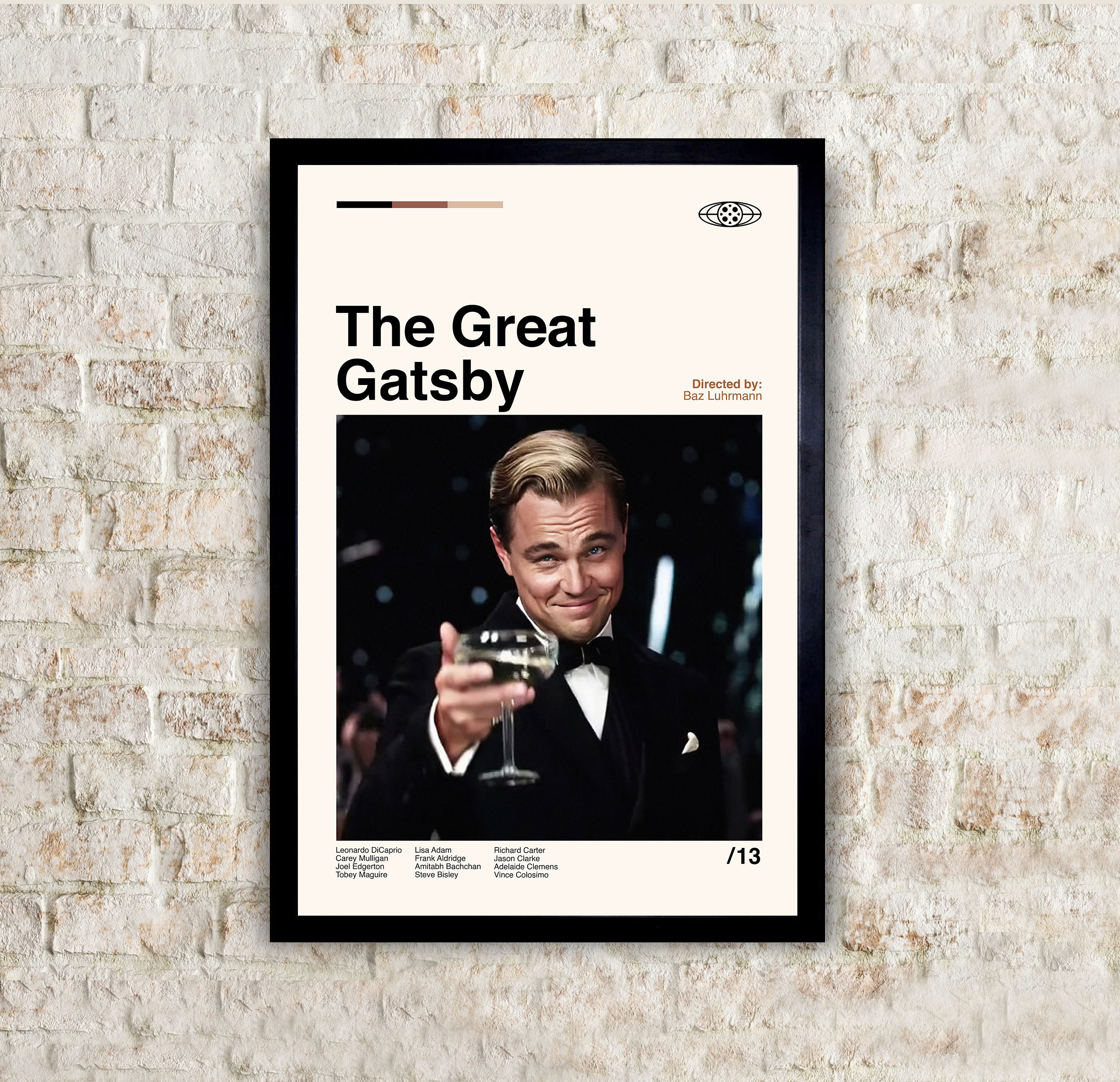 The Great Gatsby Poster - Baz Luhrmann - Movie Poster Designed & Sold ...