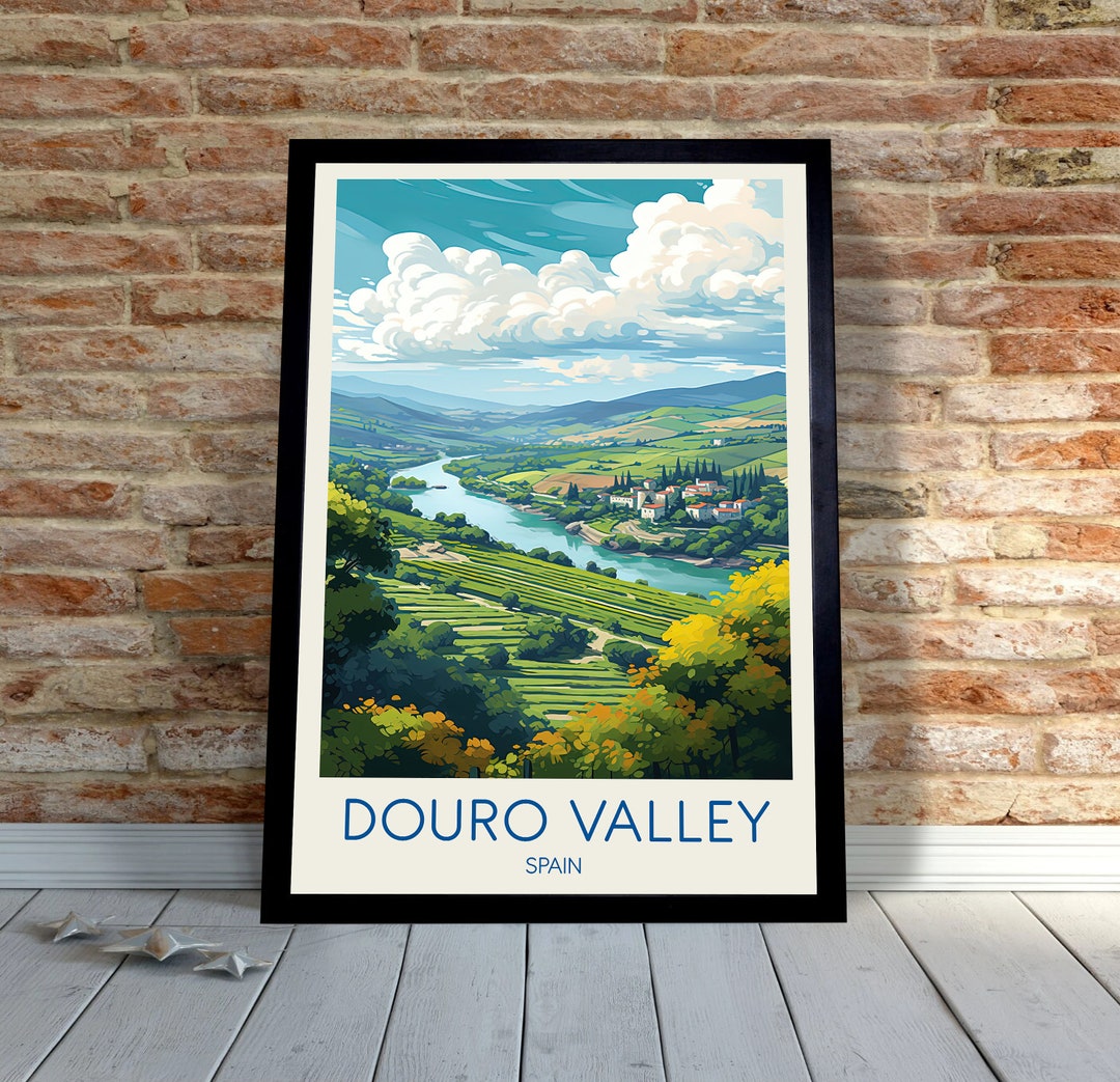 Douro Valley Travel Poster Douro Valley Poster Douro Valley - Etsy