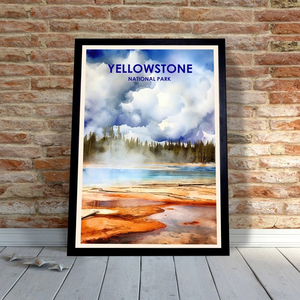 Yellowstone Poster - Etsy