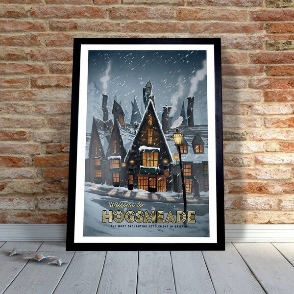 Hogsmeade Poster - Etsy