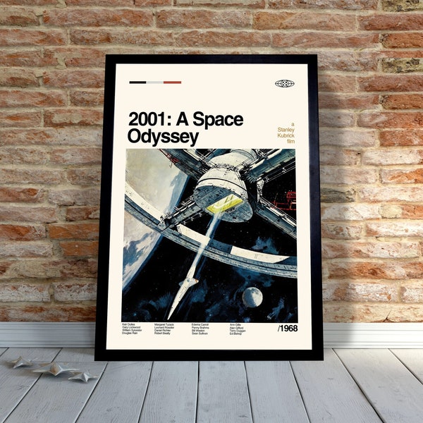 2001 Space Odyssey Poster - Etsy