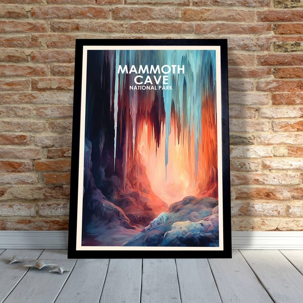 Mammoth Cave Poster - Etsy
