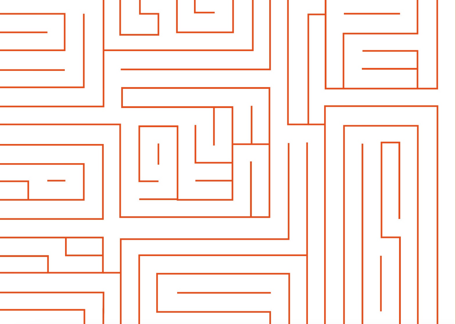 11 Mazes for Children & Adults -ORANGE EDITION-PRINTABLE - Etsy