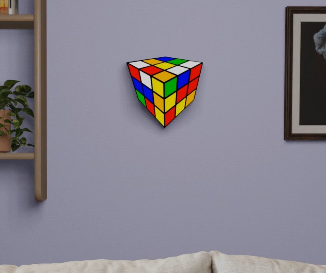 Optical Illusion Reverse Perspective Puzzle/model/wall Art - Etsy