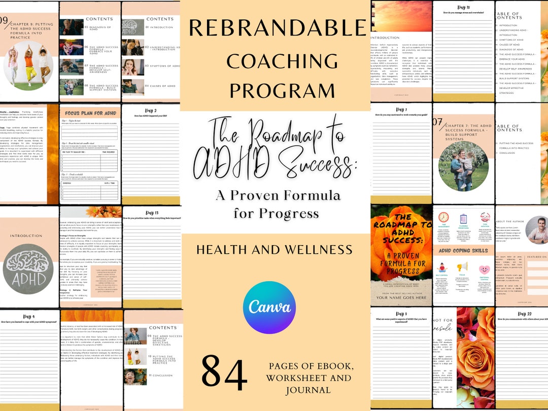 Done for You the Roadmap to ADHD Success Brandable Coaching Program ...