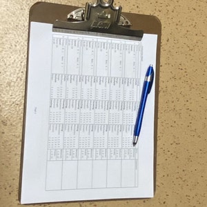 Baseball Softball Tryout Evaluation Sheet Printable Download PDF - Etsy