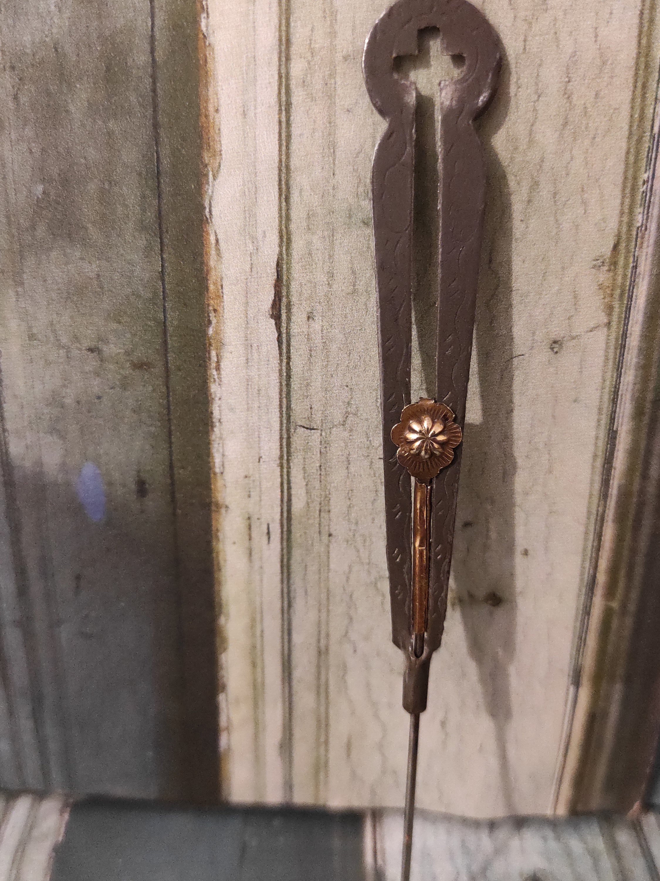 Antique Retractable Lace Crochet Hook, Brass and Metal. Patent. - Etsy